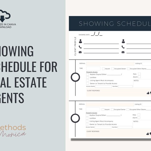 Utility Worksheet for Real Estate Agents Instant Download - Etsy