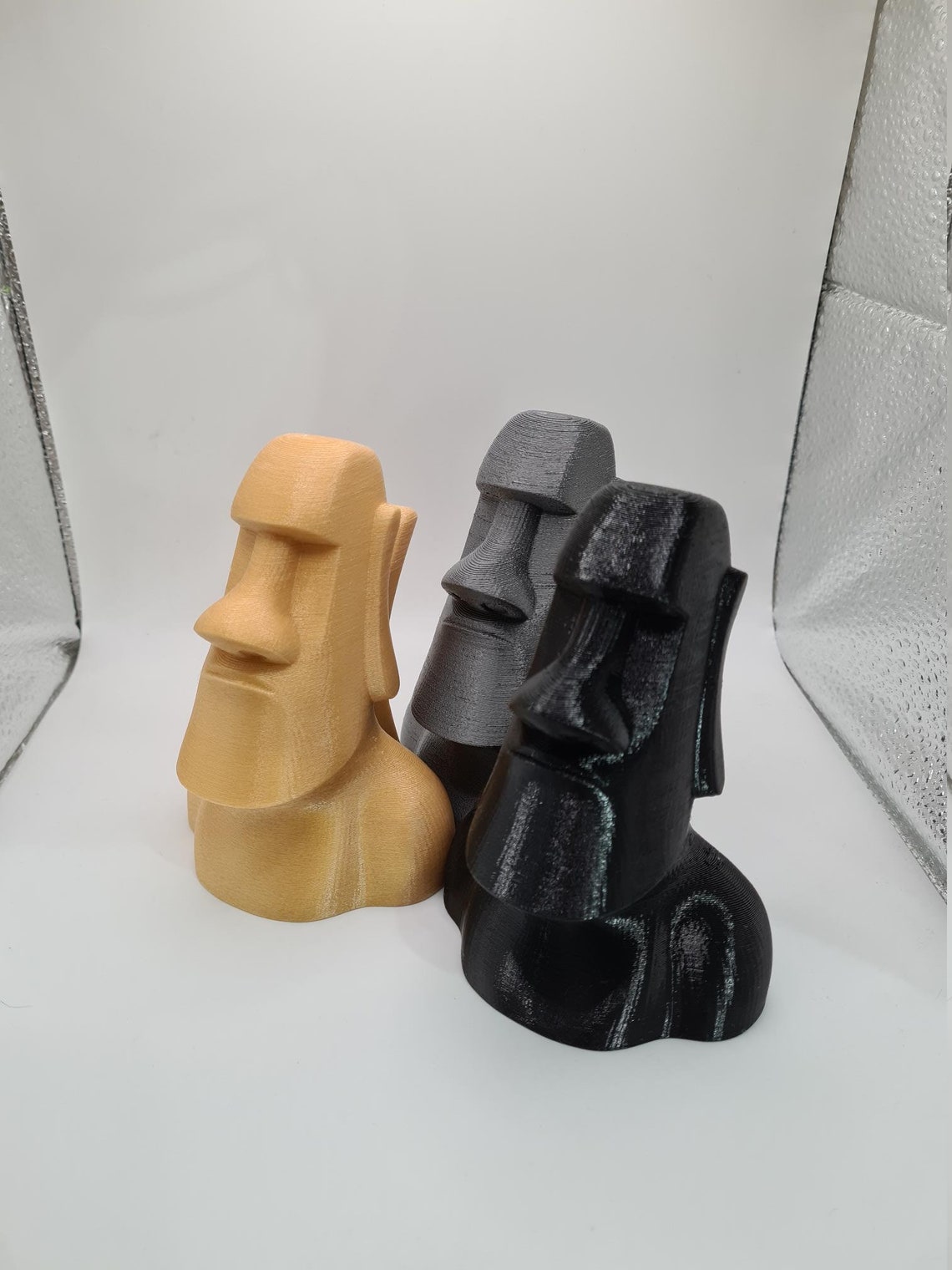 Moai Glasses Stand 3D Printed - Etsy