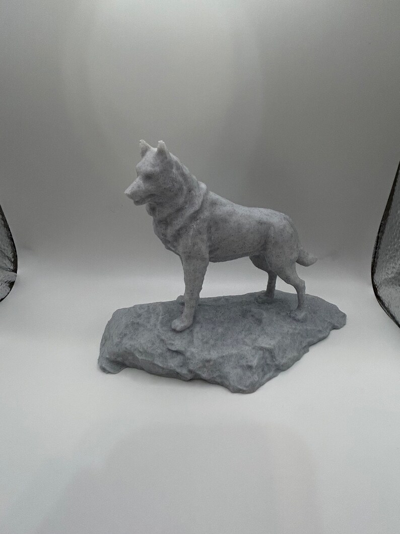 Husky Statue 3d-printed Figure / Art Decor - Etsy