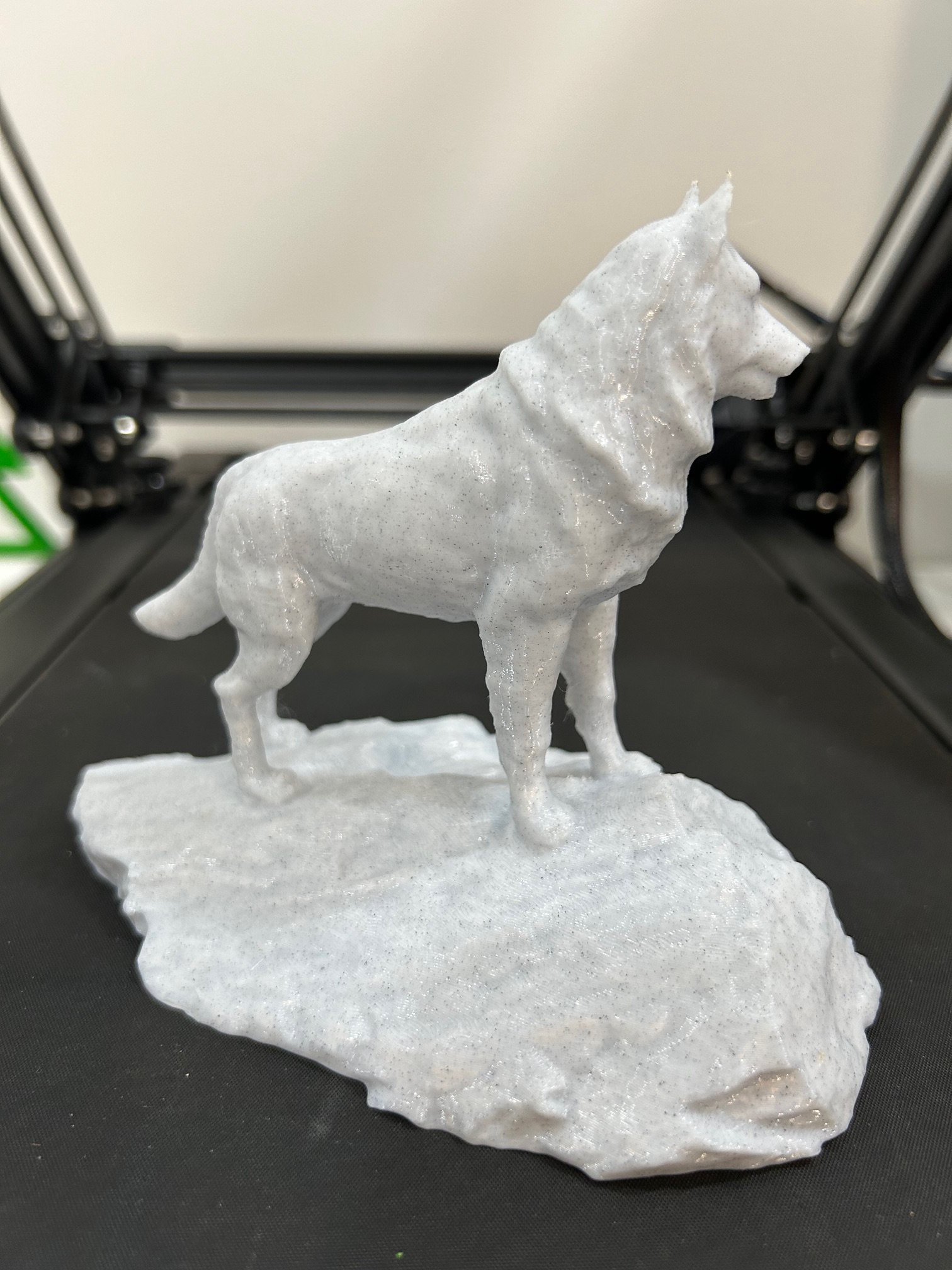Husky Statue 3d-printed Figure / Art Decor - Etsy
