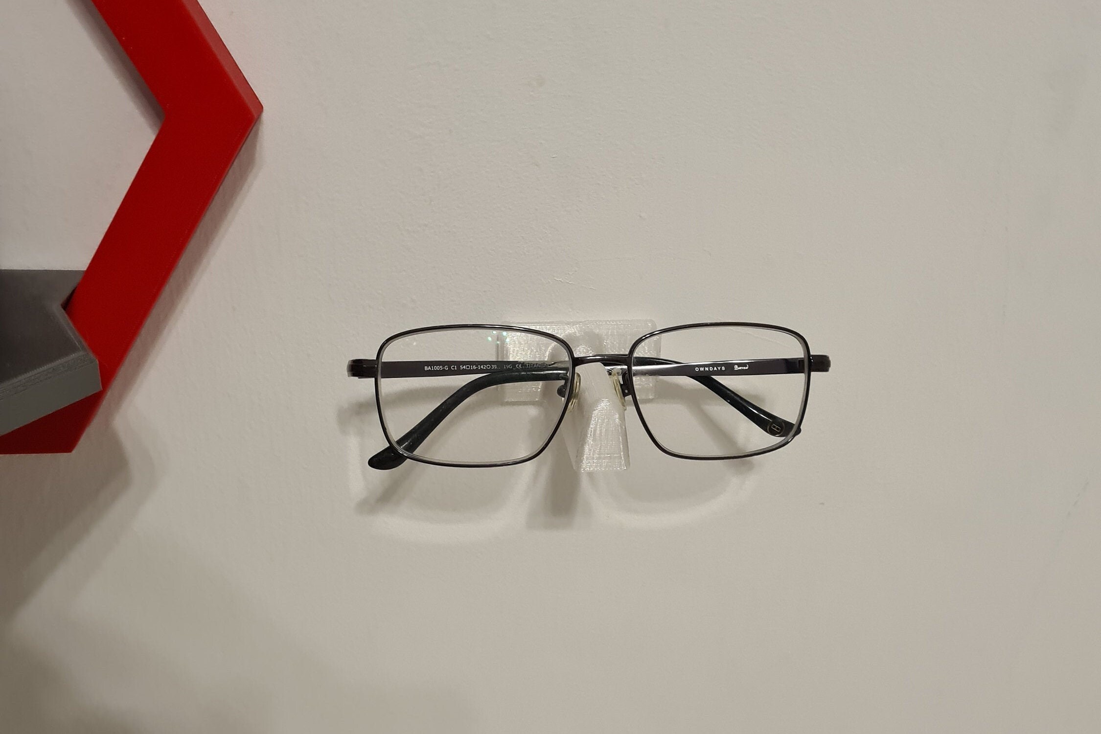 Wall Mount Spectacle Stand 3D Printed. Hang Your Specs - Etsy UK