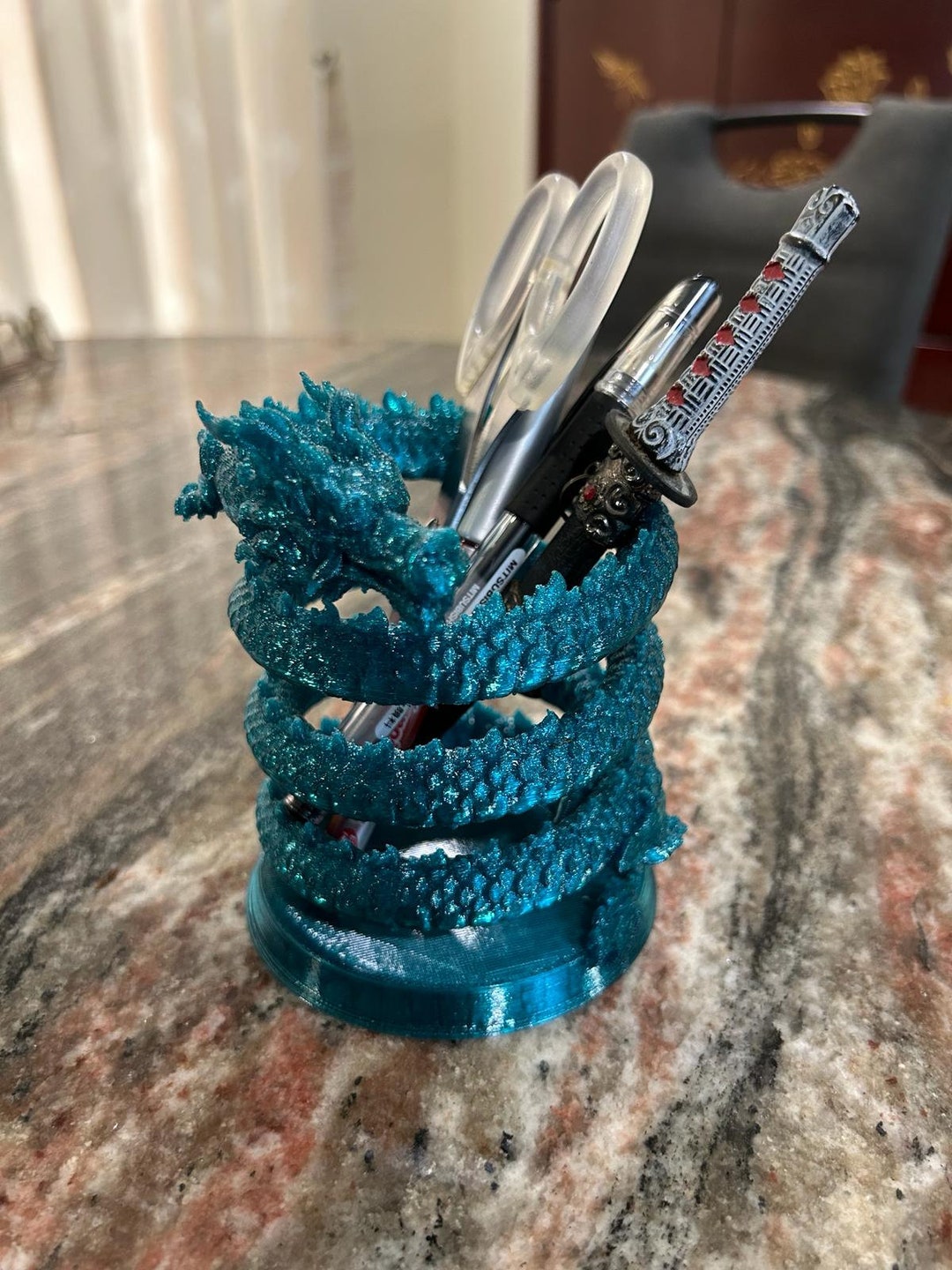 Dragon Pencil Holder (pen Holder) - Etsy
