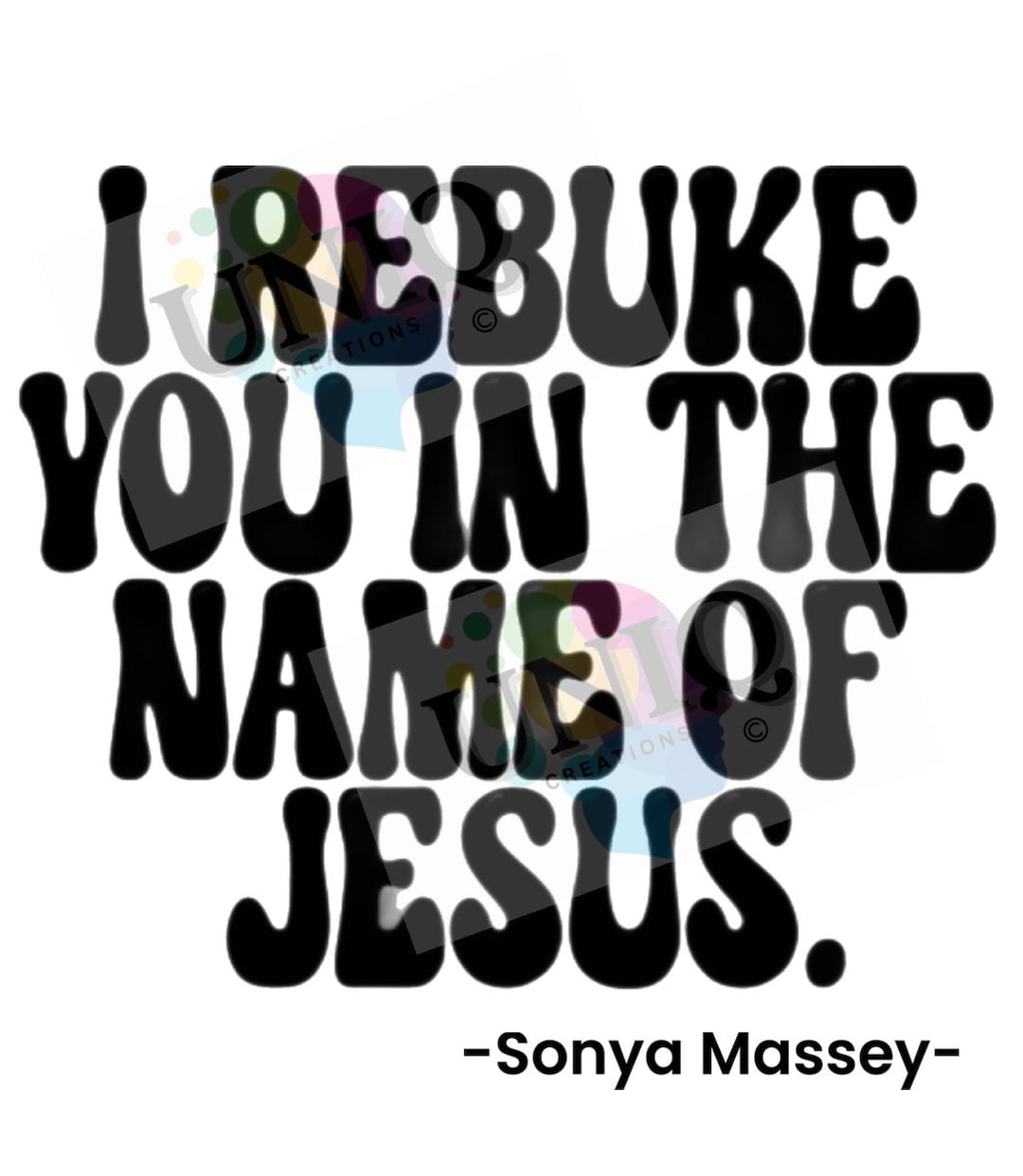 I Rebuke You JPG, PNG Digital - Etsy