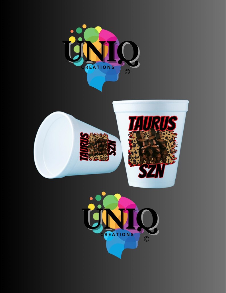 Custom Styrofoam Cup Design PNG File - Etsy