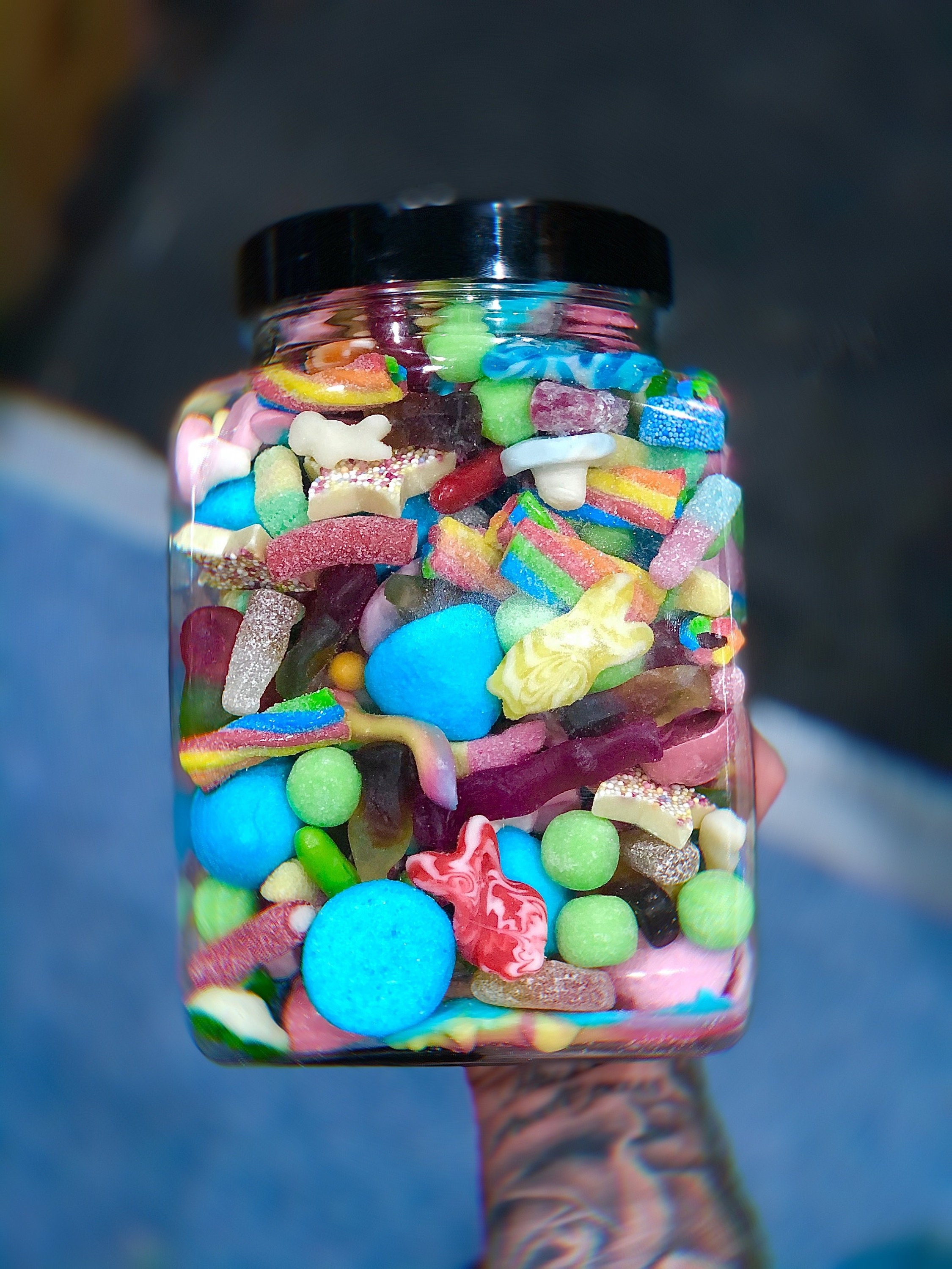 Ultimate Pick 'N' Mix Sweet Jar 2.5L - Etsy UK