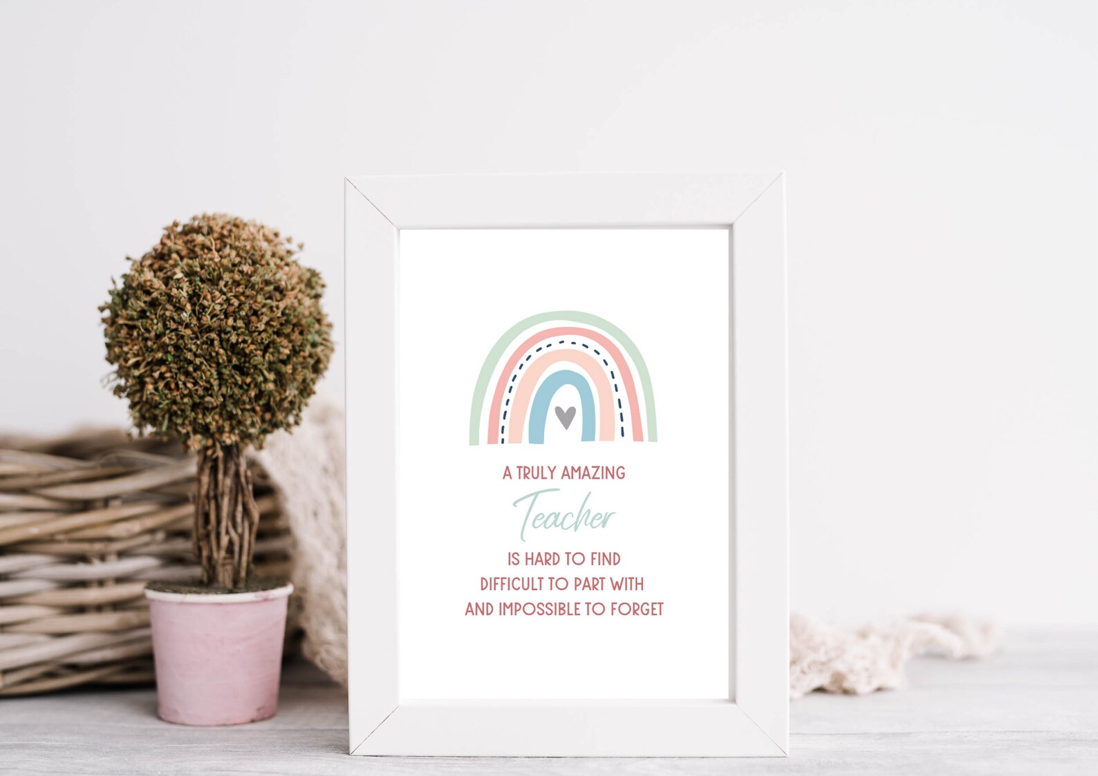 Teacher Appreciation Print End of Year Teacher Gift Teacher - Etsy