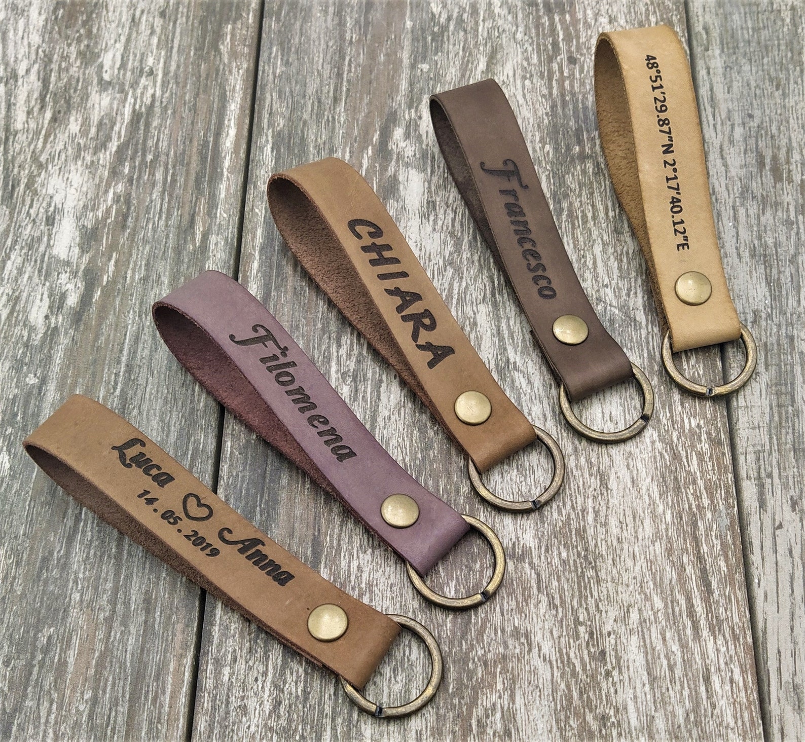 Portachiavi Cuoio Personalizzato Nome Iniziali Portachiavi in - Etsy Italia Portachiavi Cuoio Personalizzato Nome Iniziali Portachiavi in - Etsy Italia