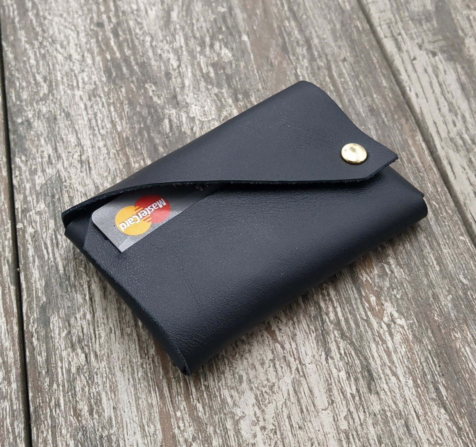 Minimalist Card Wallet Card Holder Banknotes Coin Holder - Etsy