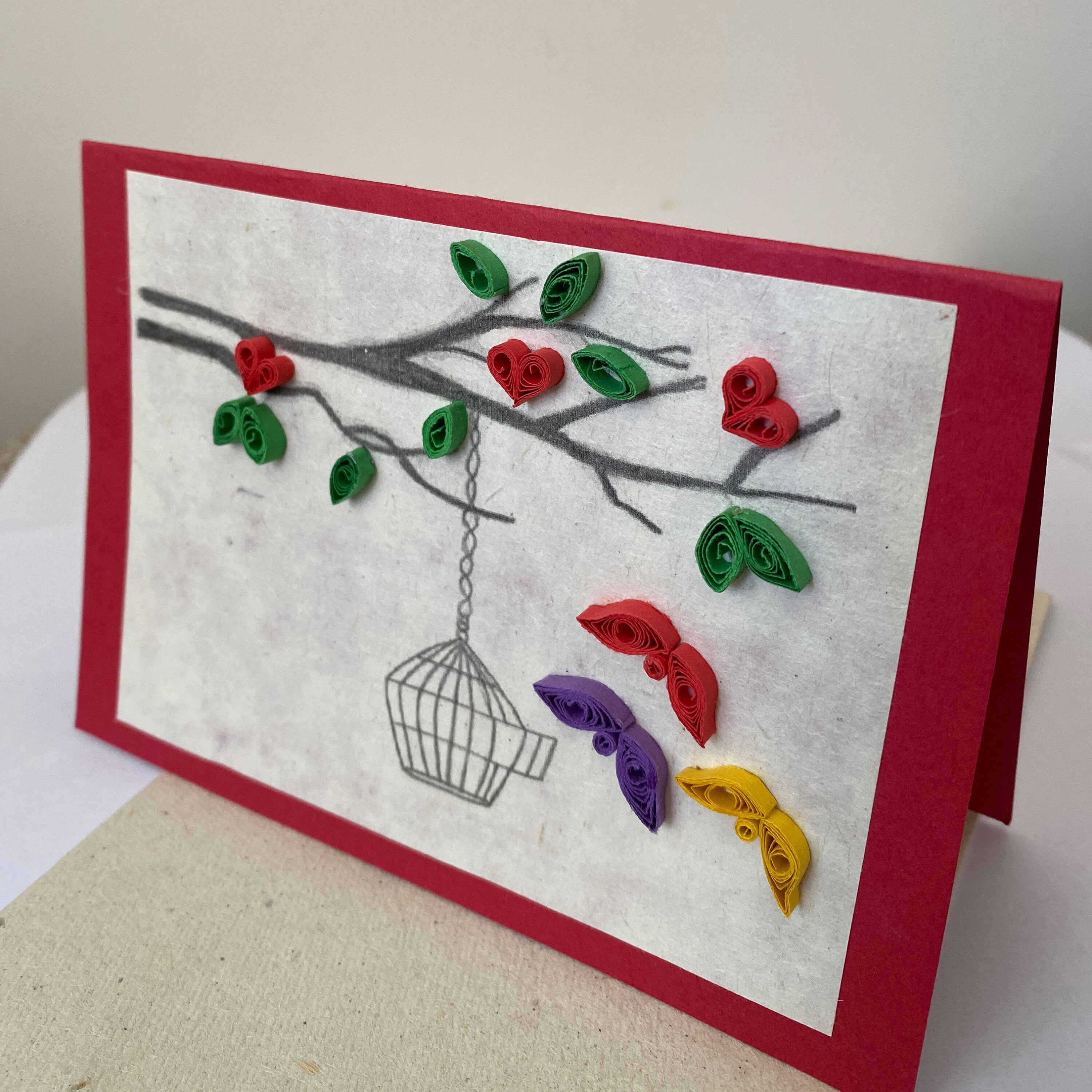 Hand Quilled Cards - Etsy