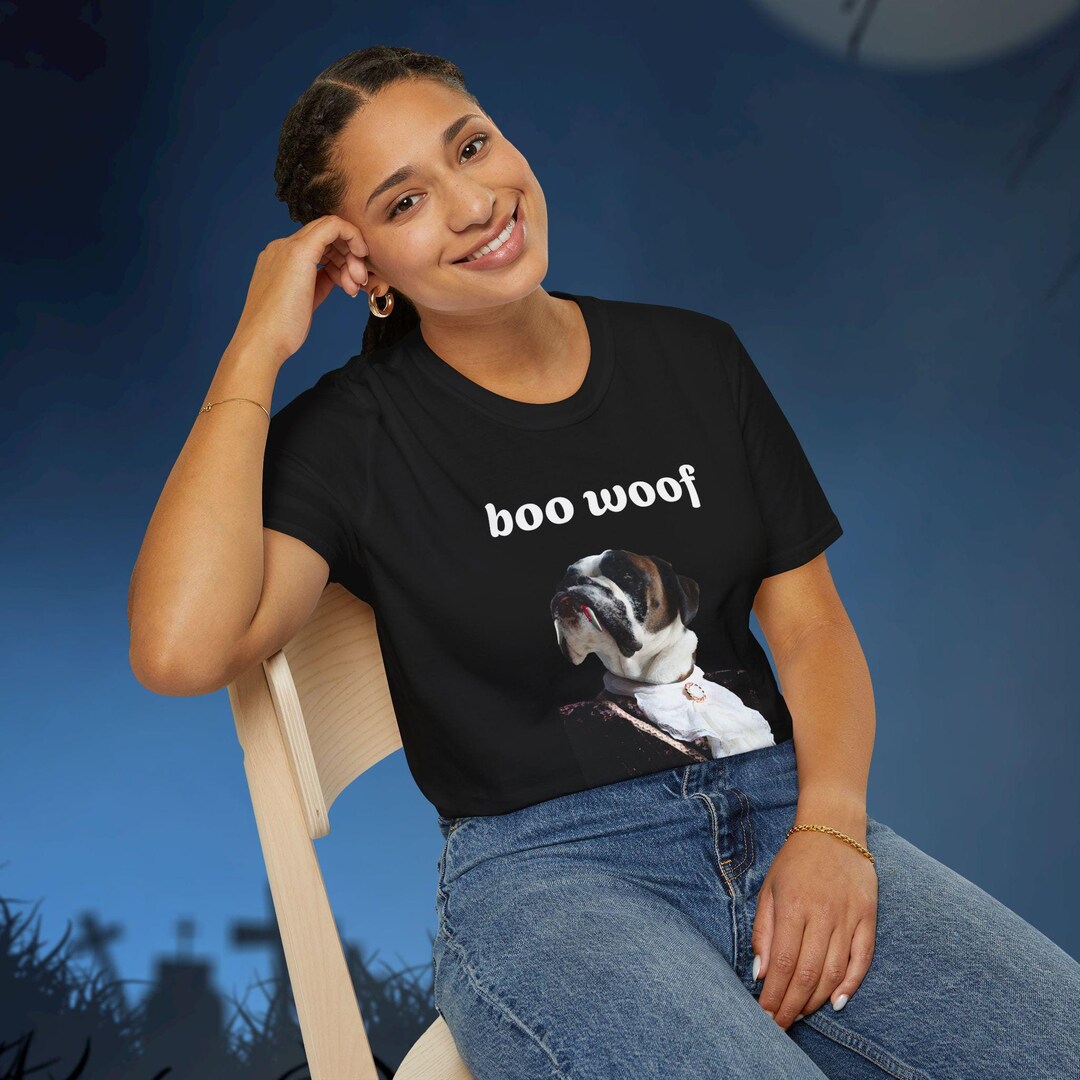Scary Boxer Dog Halloween Vampire Pet Boo Woof Unisex T-shirt - Etsy