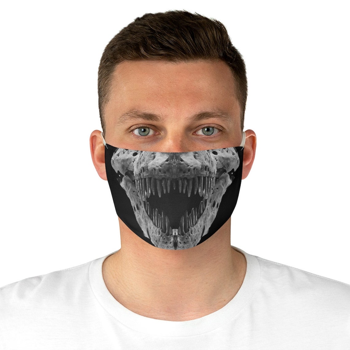 Skull of Dinosaur Face Mask - Etsy