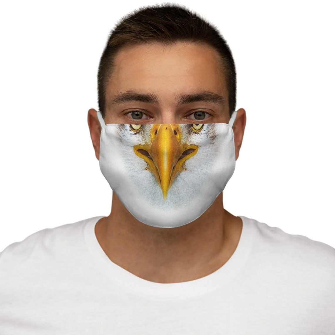 Máscara facial de águila, máscara facial de animal - Etsy España