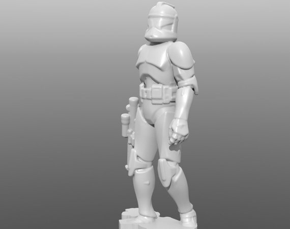 Blender clone trooper model - greekzoom