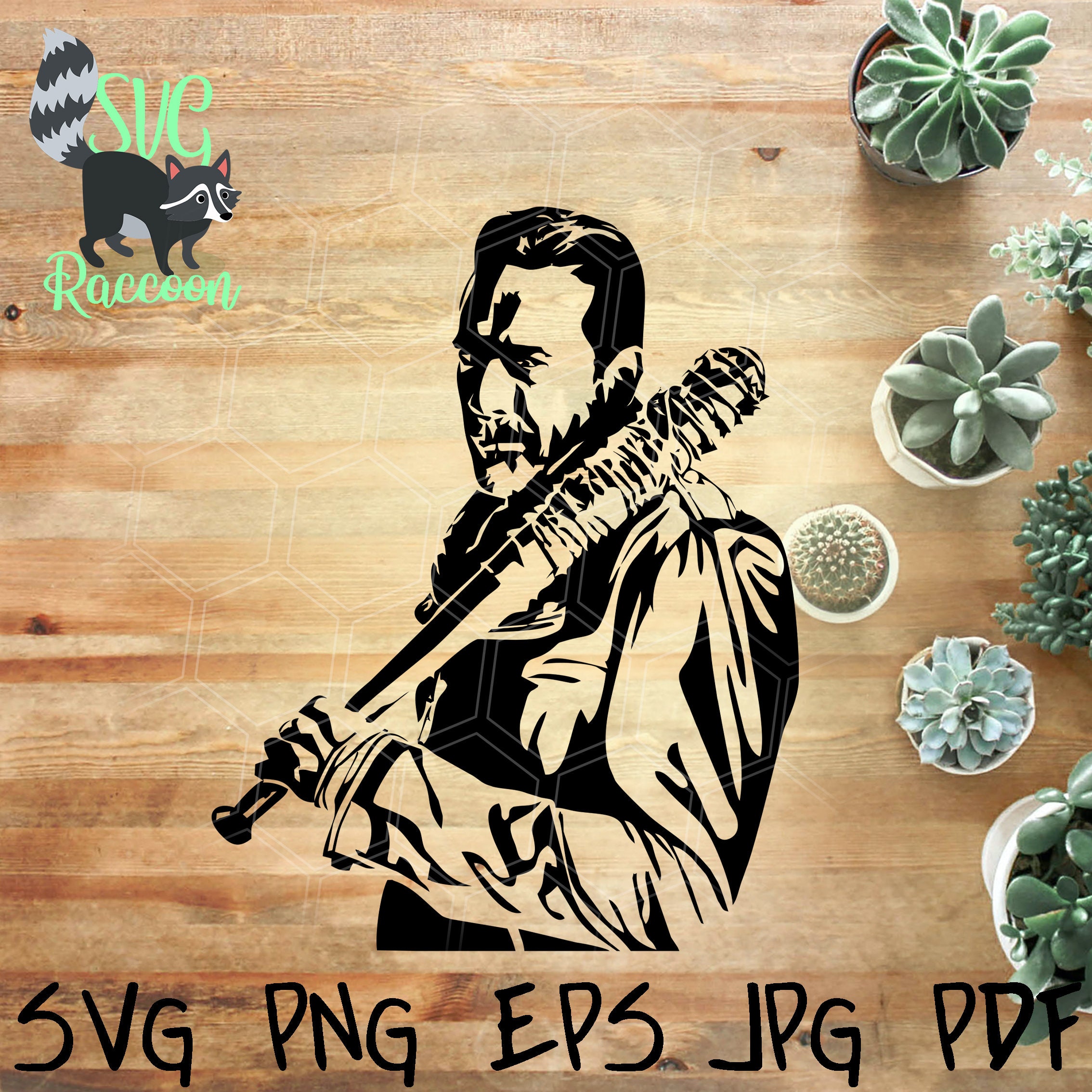 TWD Negan Svg Negan Svg Lucille Svg Walking Dead Cut - Etsy UK