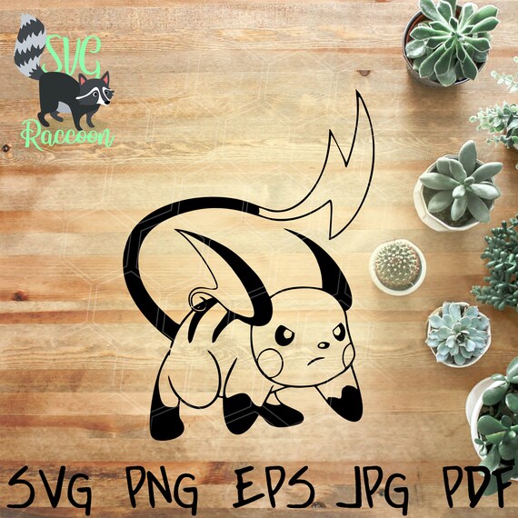 Pokemon Svg Pokemon Go Svg Raichu Svg Gotta Catch Them - Etsy Canada