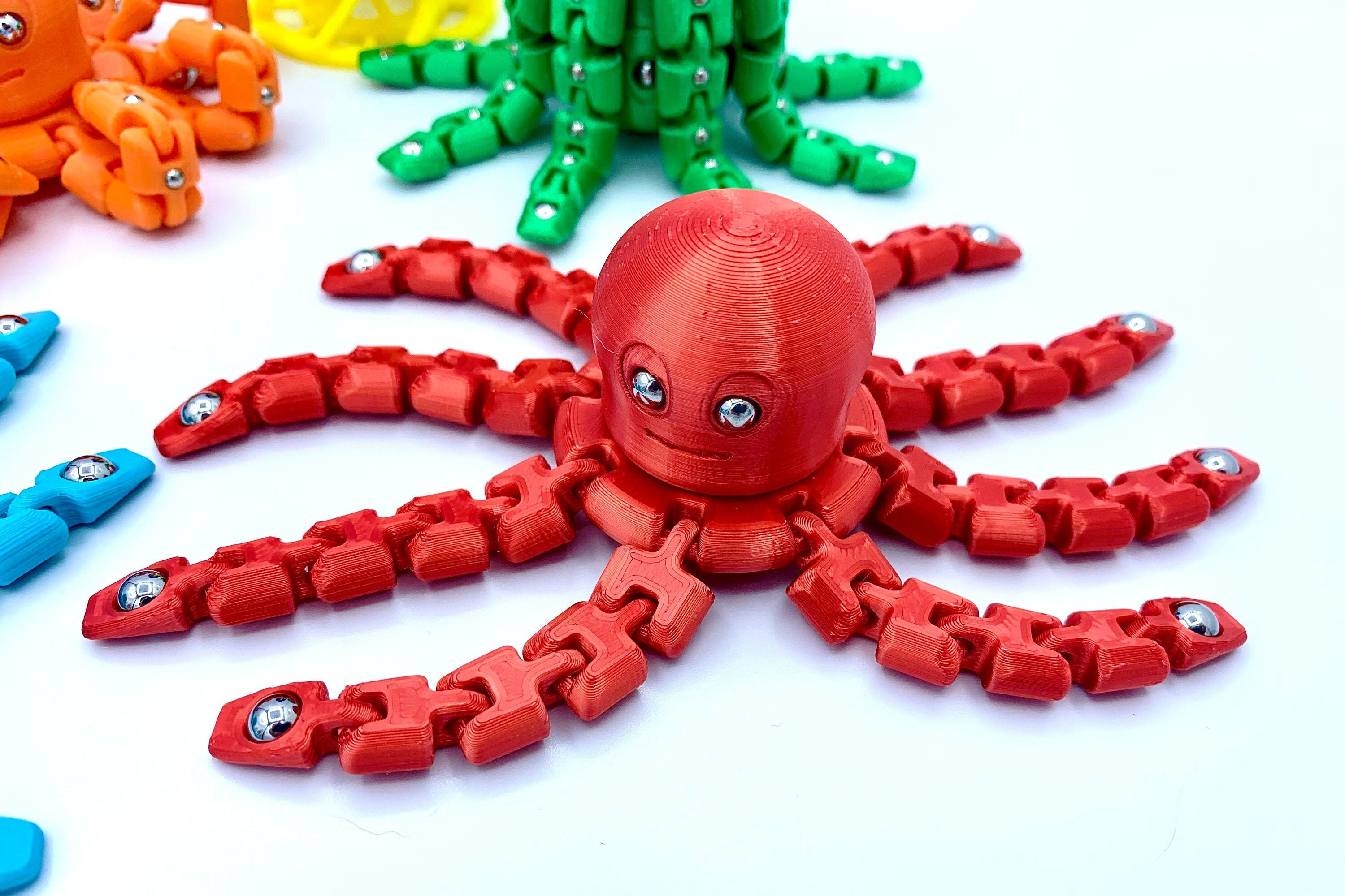 The Octopus Fidget Spinner Spinny McSpinFace | Etsy