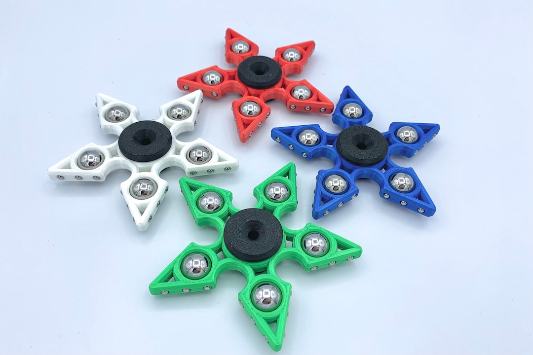 The Ninja Star - Fidget Spinner | Spinny Mcspinface - Etsy