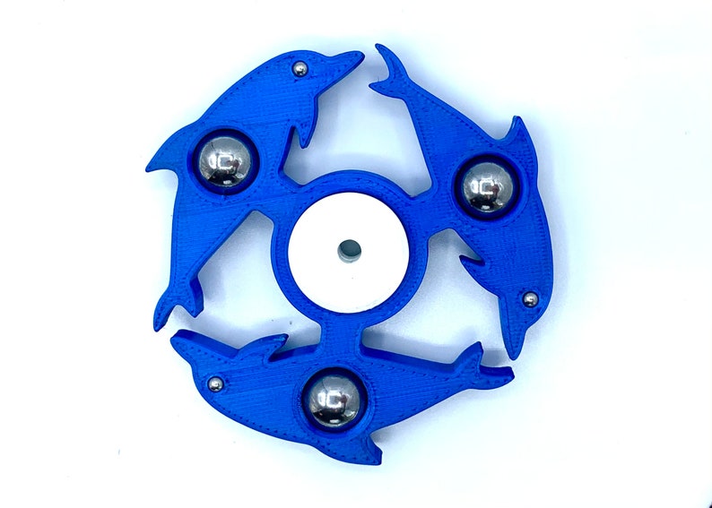 The Dolphin Fidget Spinner | Spinny Mcspinface - Etsy