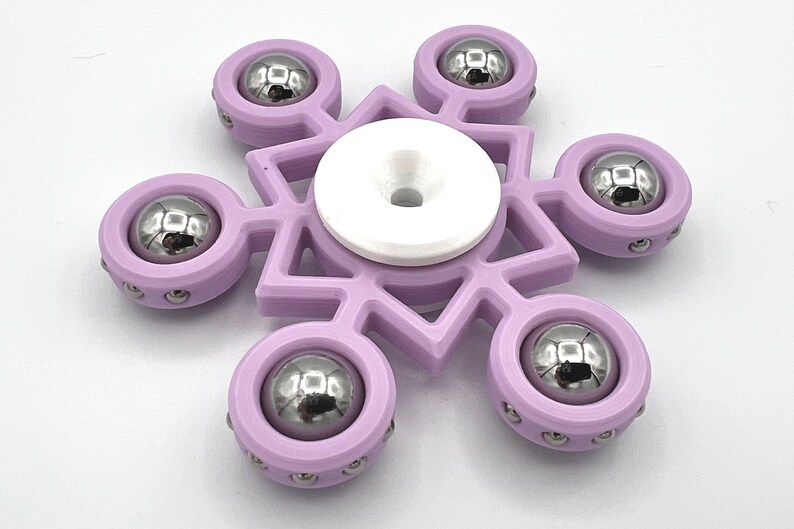 The Snowflake Fidget Spinner Spinny Mcspinface - Etsy