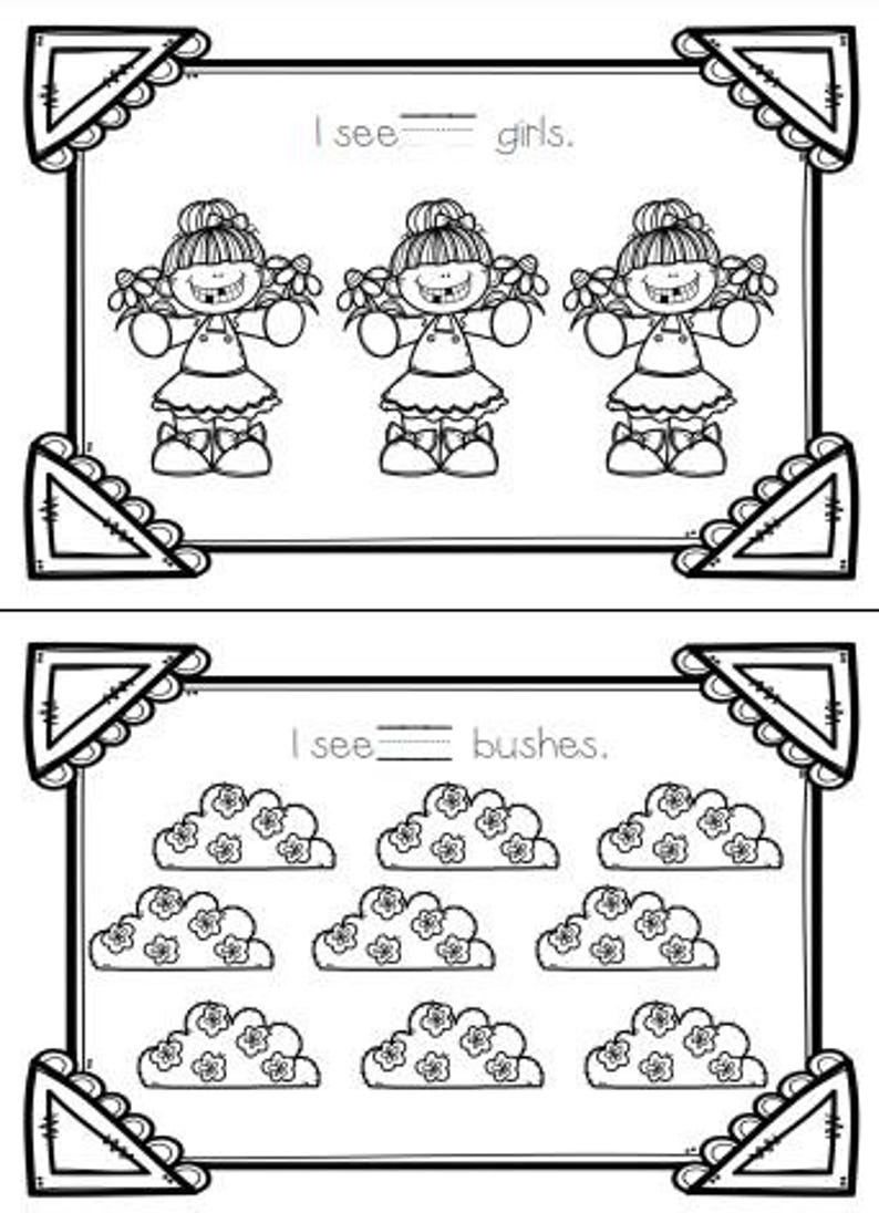 Seasonal Emergent Readers Bundle: Build Math Skills and Sight Word ...