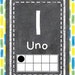 Classroom Signs Number Printable Signs Spanish Decor Spanish Number ...