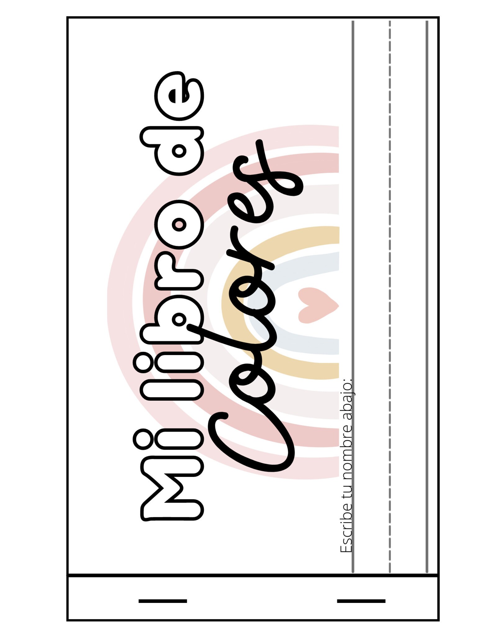 Libro De Colores Aprendiendo Colores Para Niños Libro Imprimible De ...