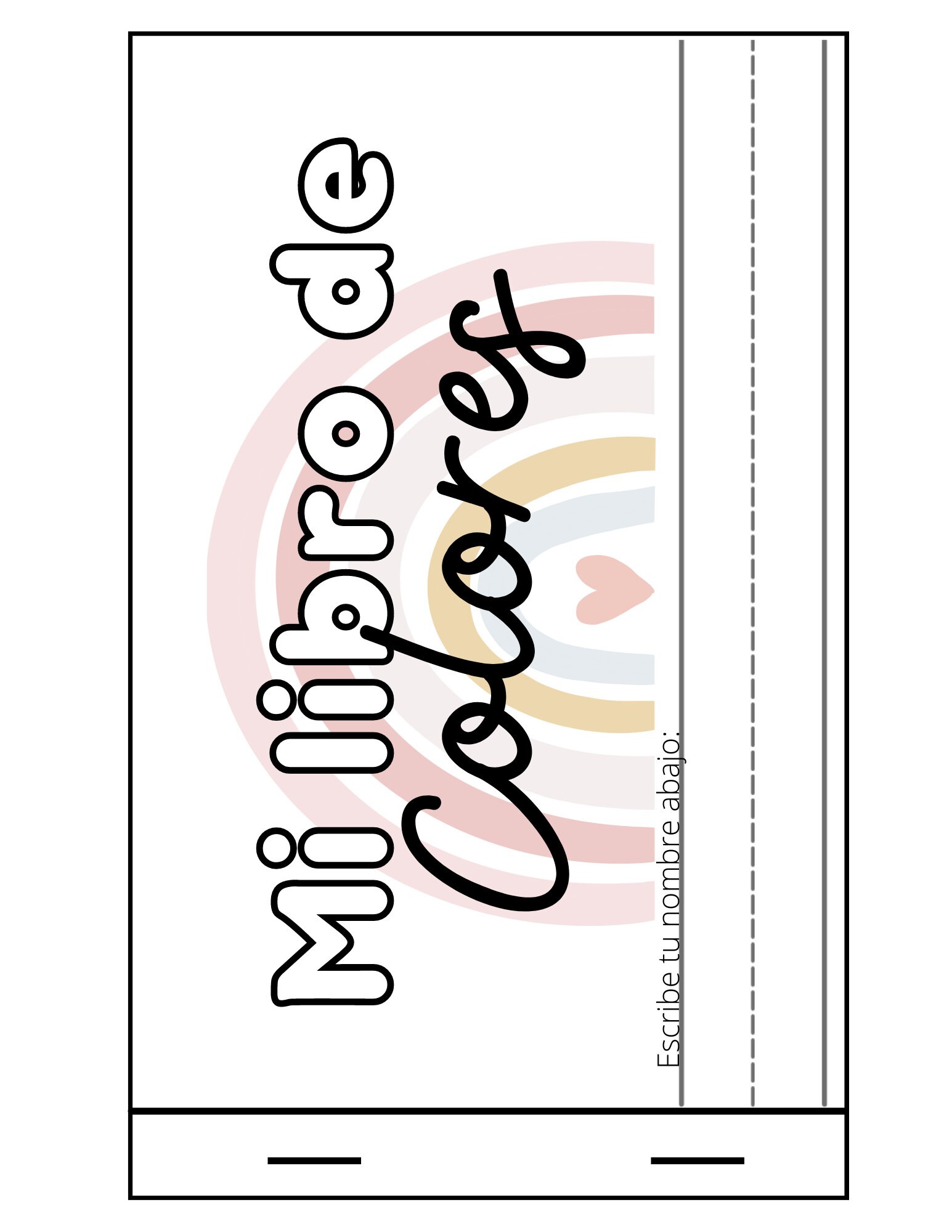 Libro De Colores Aprendiendo Colores Para Niños Libro Imprimible De ...