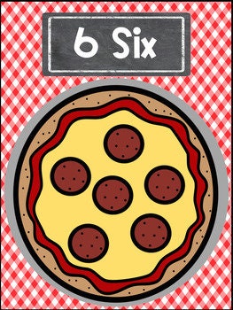 Pizza Counting Activity: Montessori Math for Toddlers, Kindergarten ...