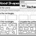 Shape Worksheet Pre K Shape Activity for Toddlers Shape Preschool ...
