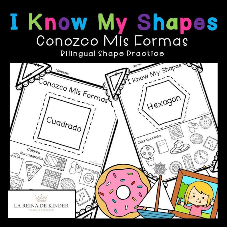 Shape Worksheet Shape Activity for Toddlers Shape Preschool Learning ...