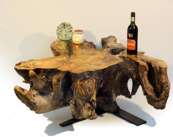 Tree Stump Table | Etsy UK