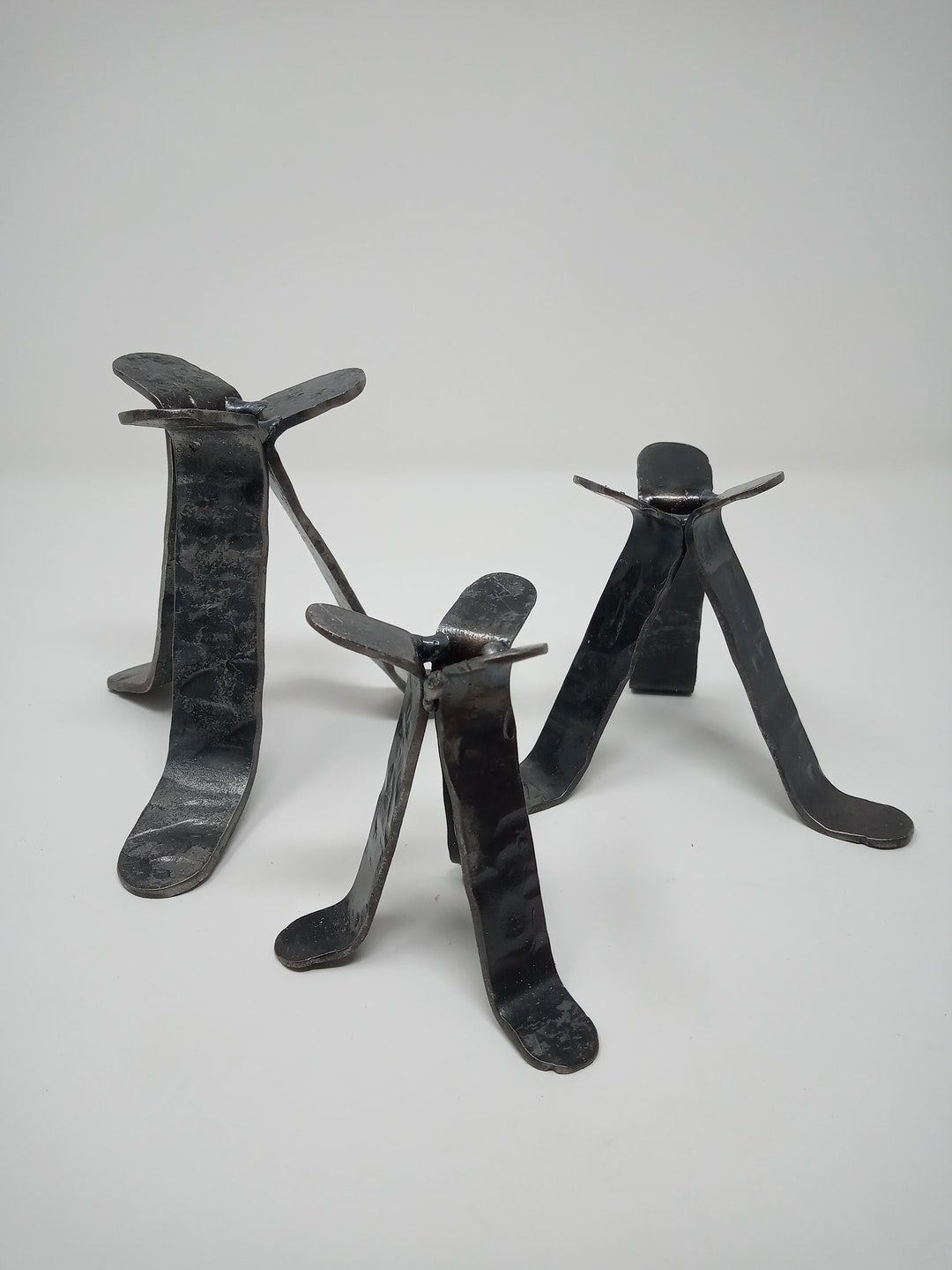 Hand-forged Tripod Display Stand - Etsy