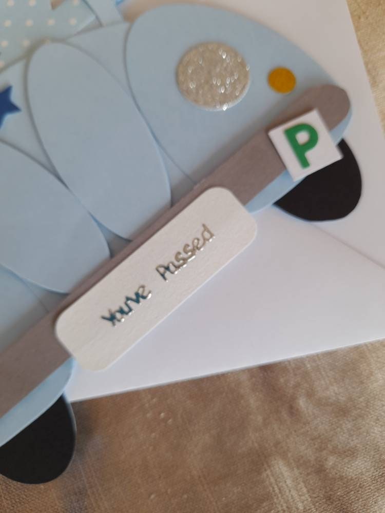 Passed Driving Test Card for Him for Her 3D Car Shaped - Etsy