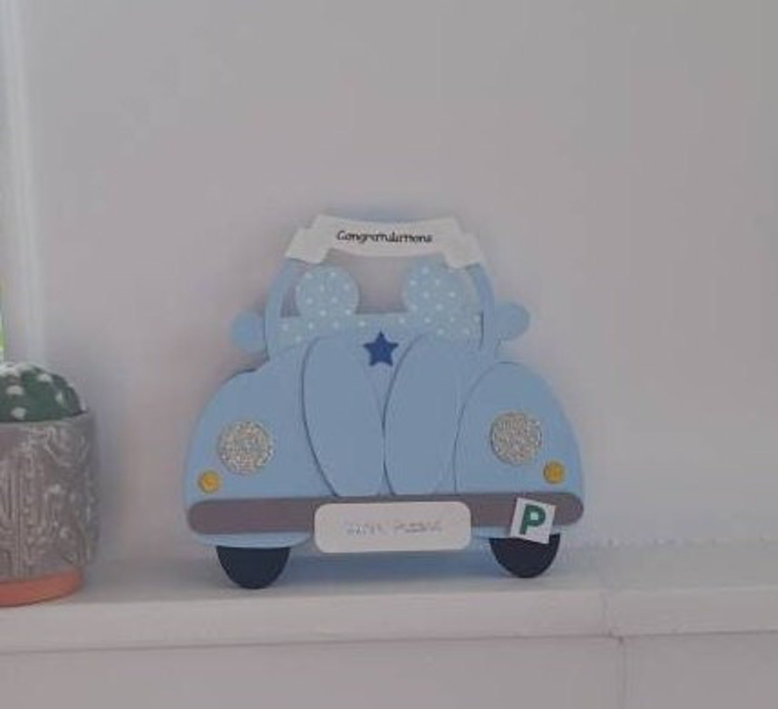 Passed Driving Test Card for Him for Her 3D Car Shaped - Etsy