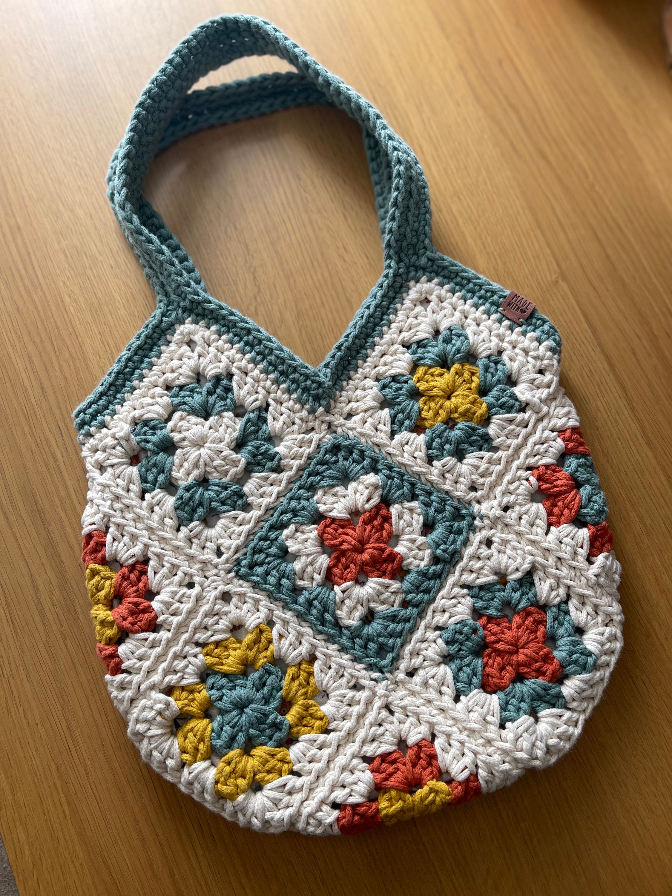 Granny Square Crochet Bag - Etsy