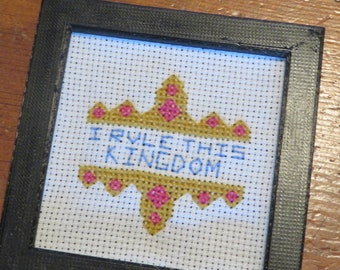 Small Crown Cross Stitch Pattern - Etsy