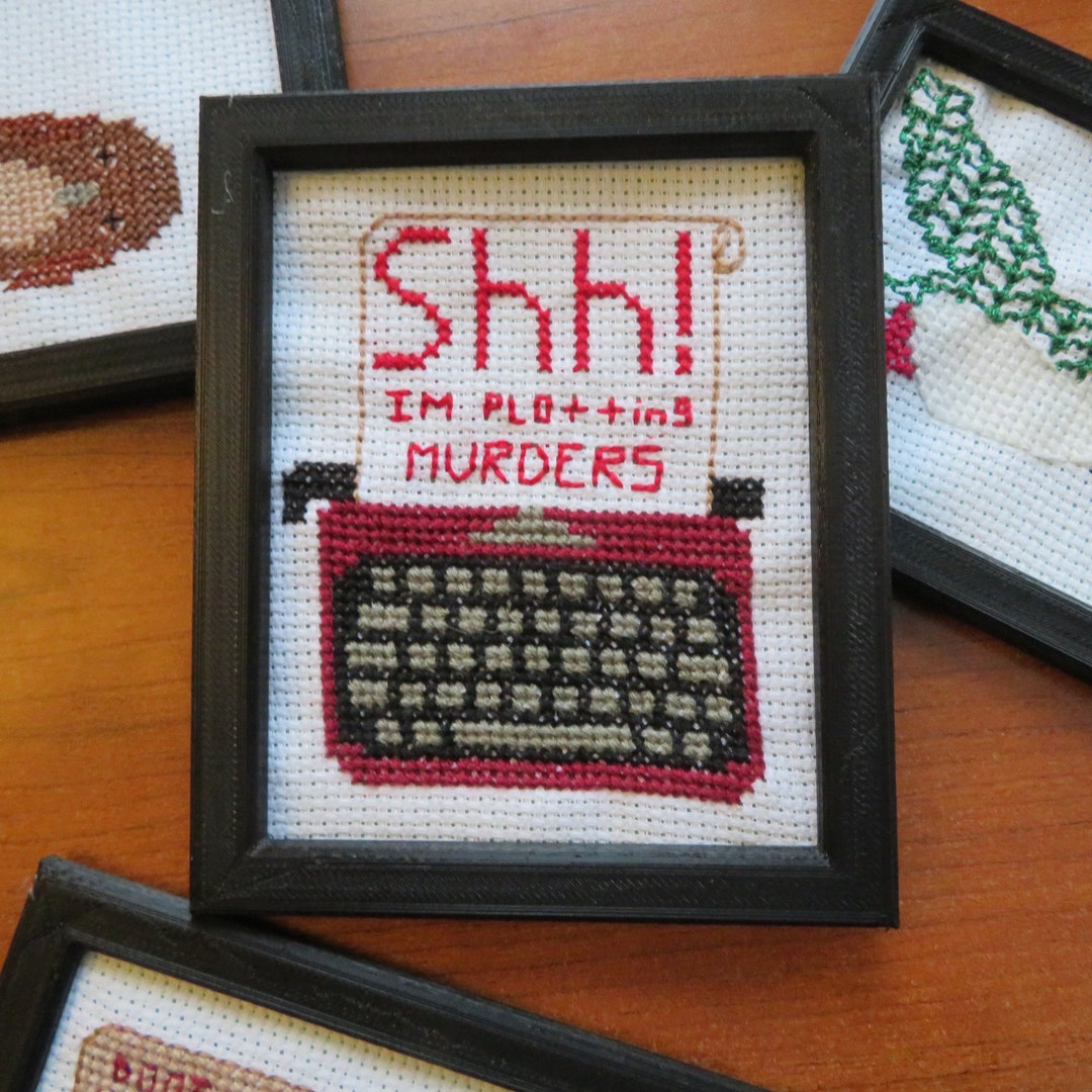 Typewriter Cross Stitch Pattern - Etsy