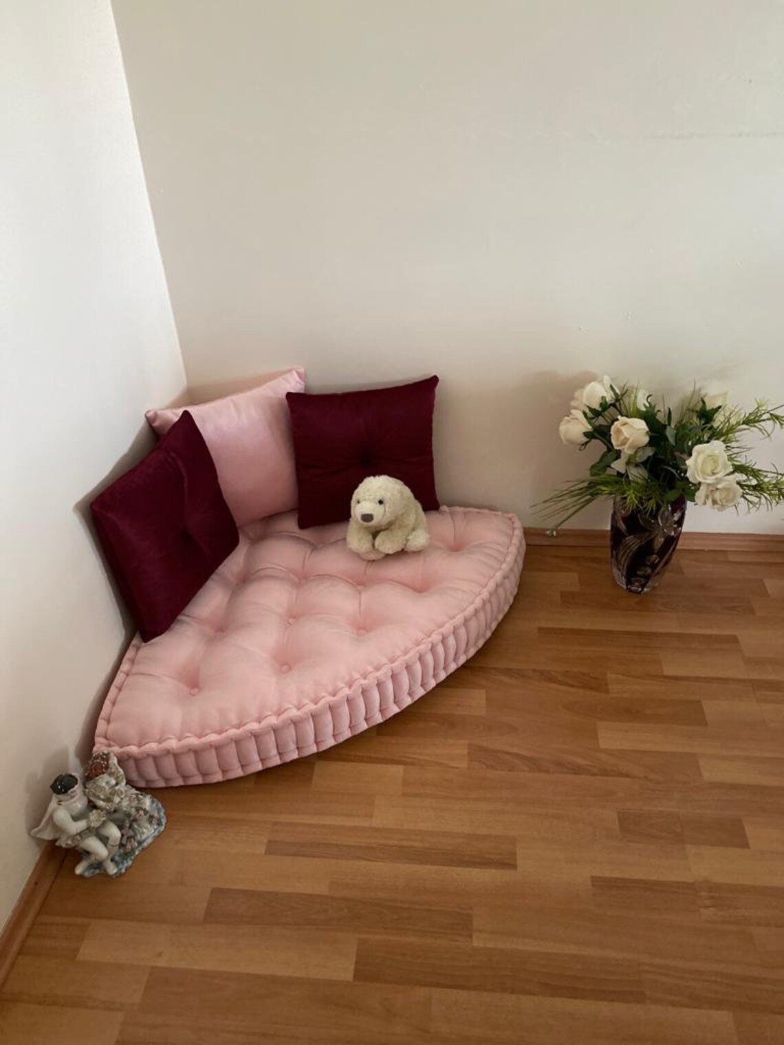 Corner Floor Cushion Custom Floor Cushion Custom French - Etsy