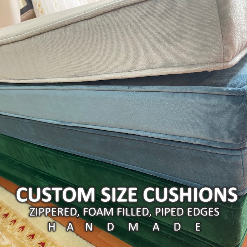 Gold Velvet Seat Cushion - Etsy