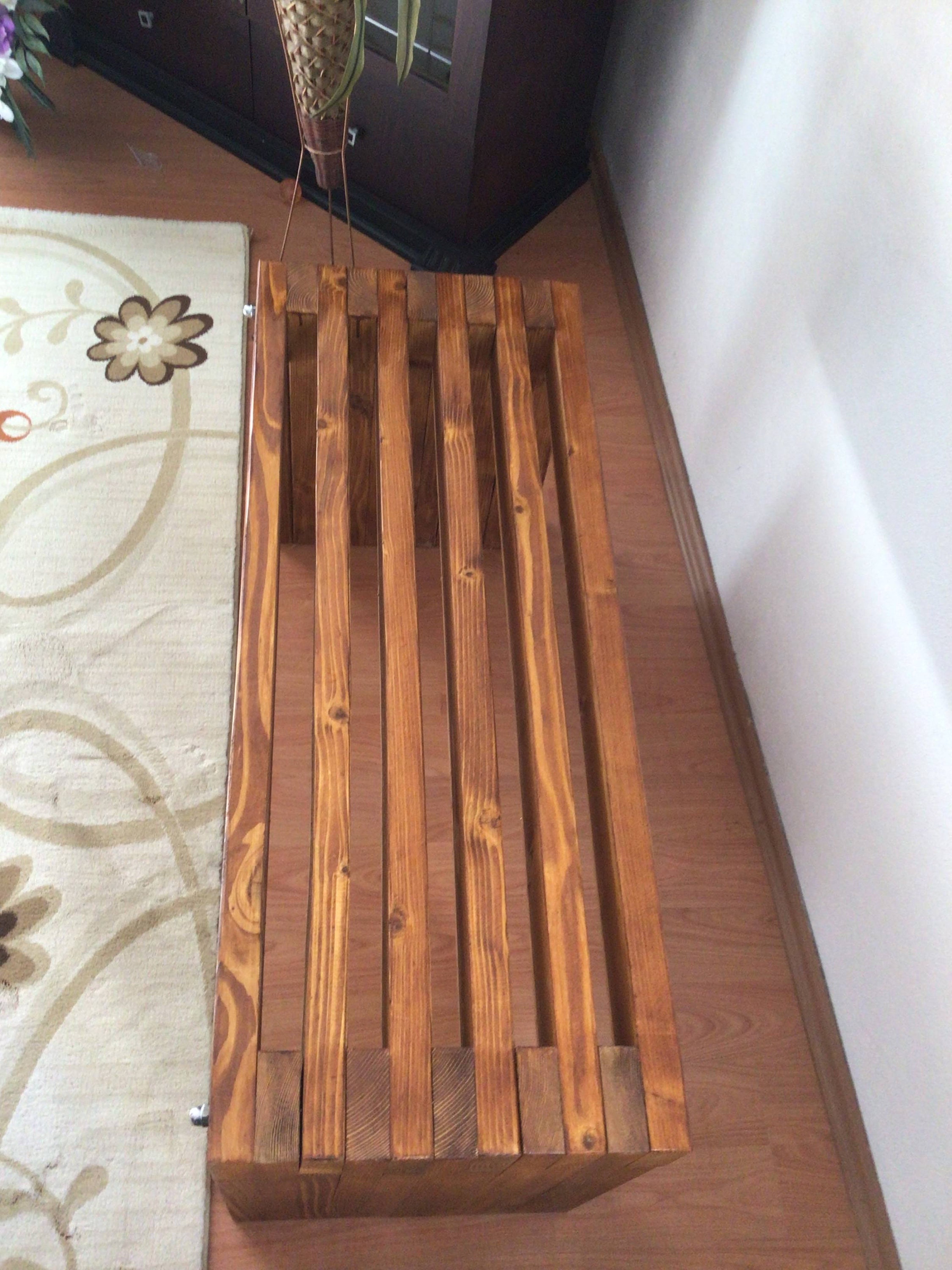 Custom Decorative Wood Bench Bench Rustic Bench Farmhouse | Etsy