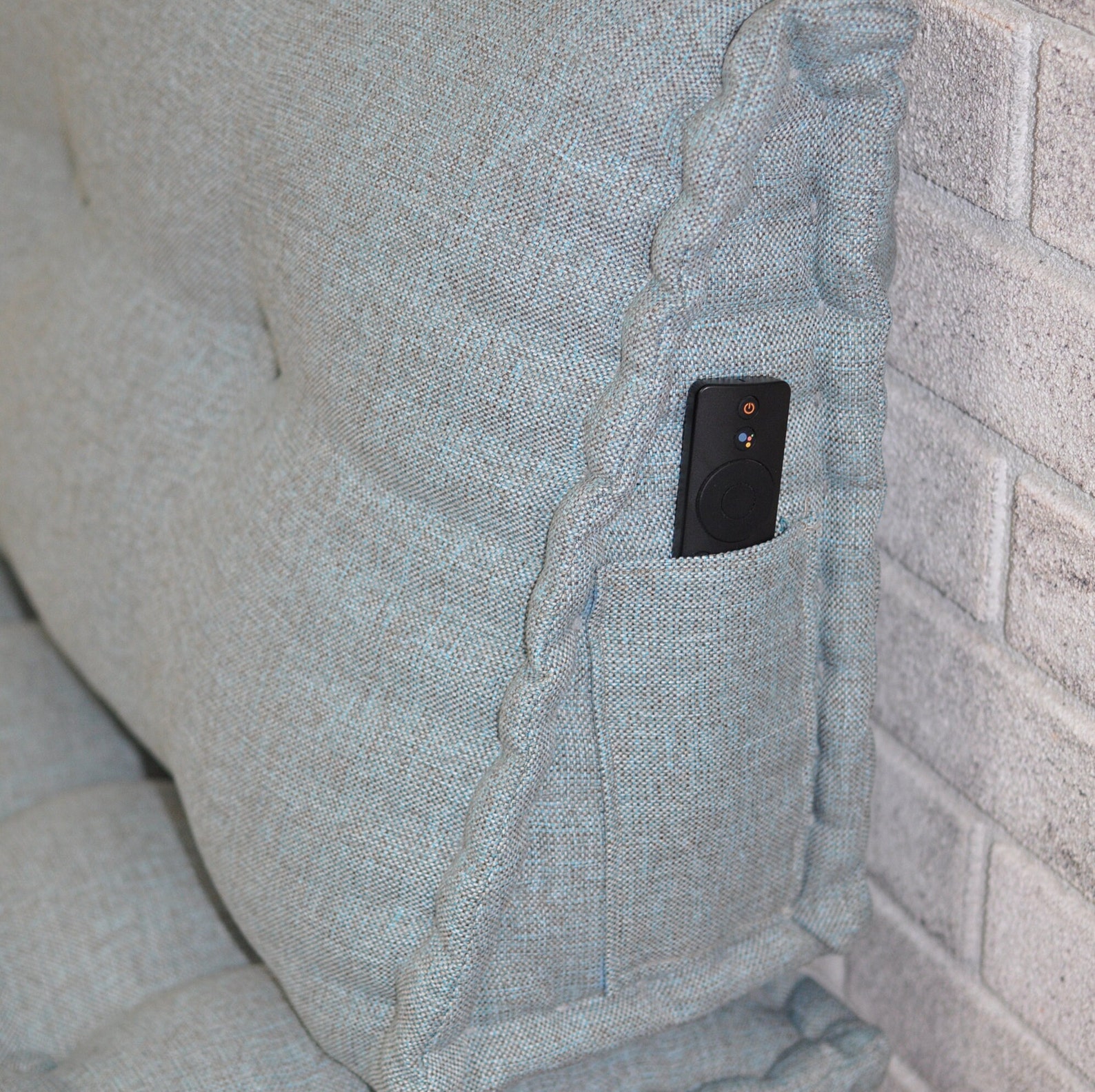 Wedge Shape Back Cushion, Linen Fabric, Lumbar Cushion, Window Back ...
