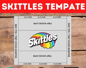 Skittles Template | Etsy
