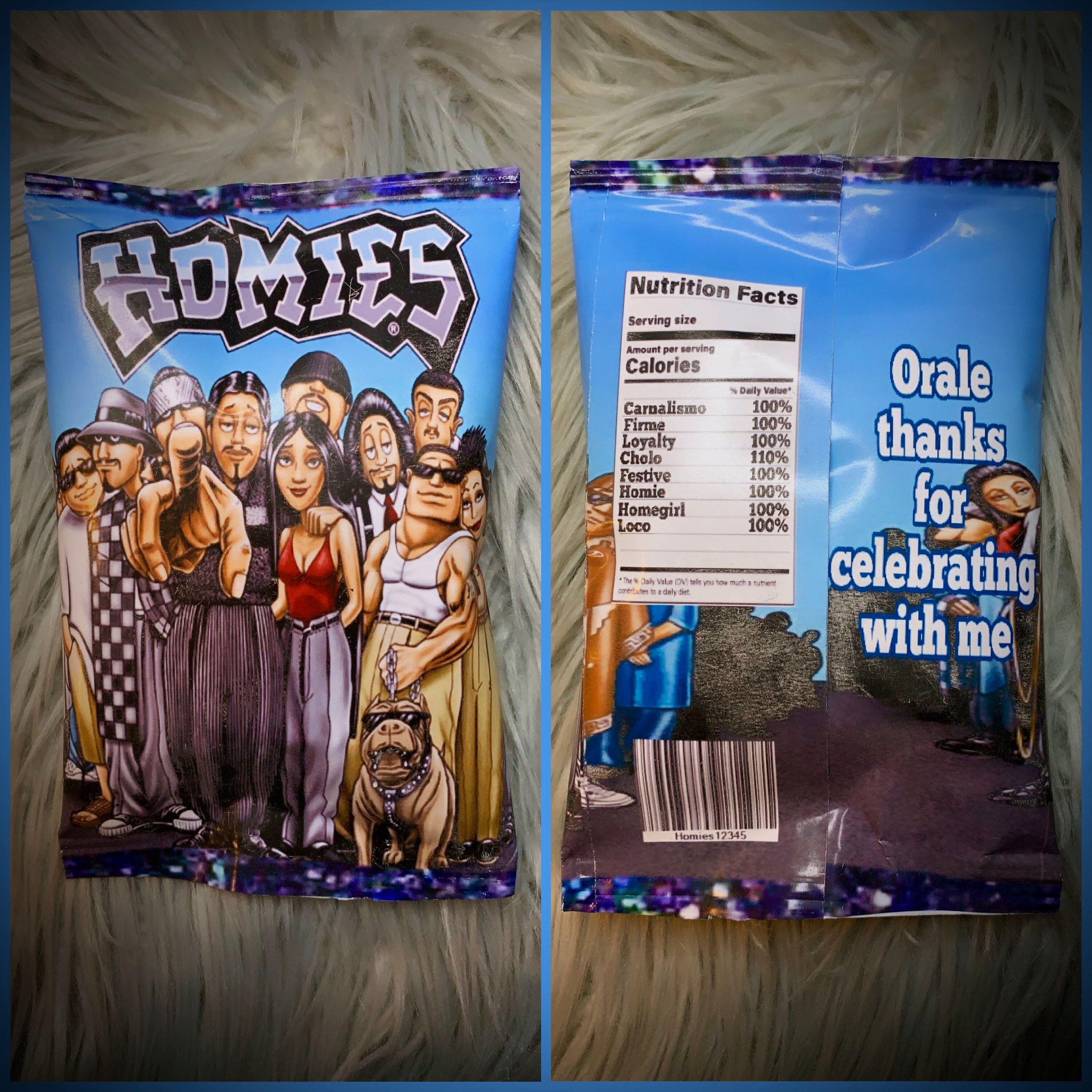 Homies Custom Chip Bags | Etsy