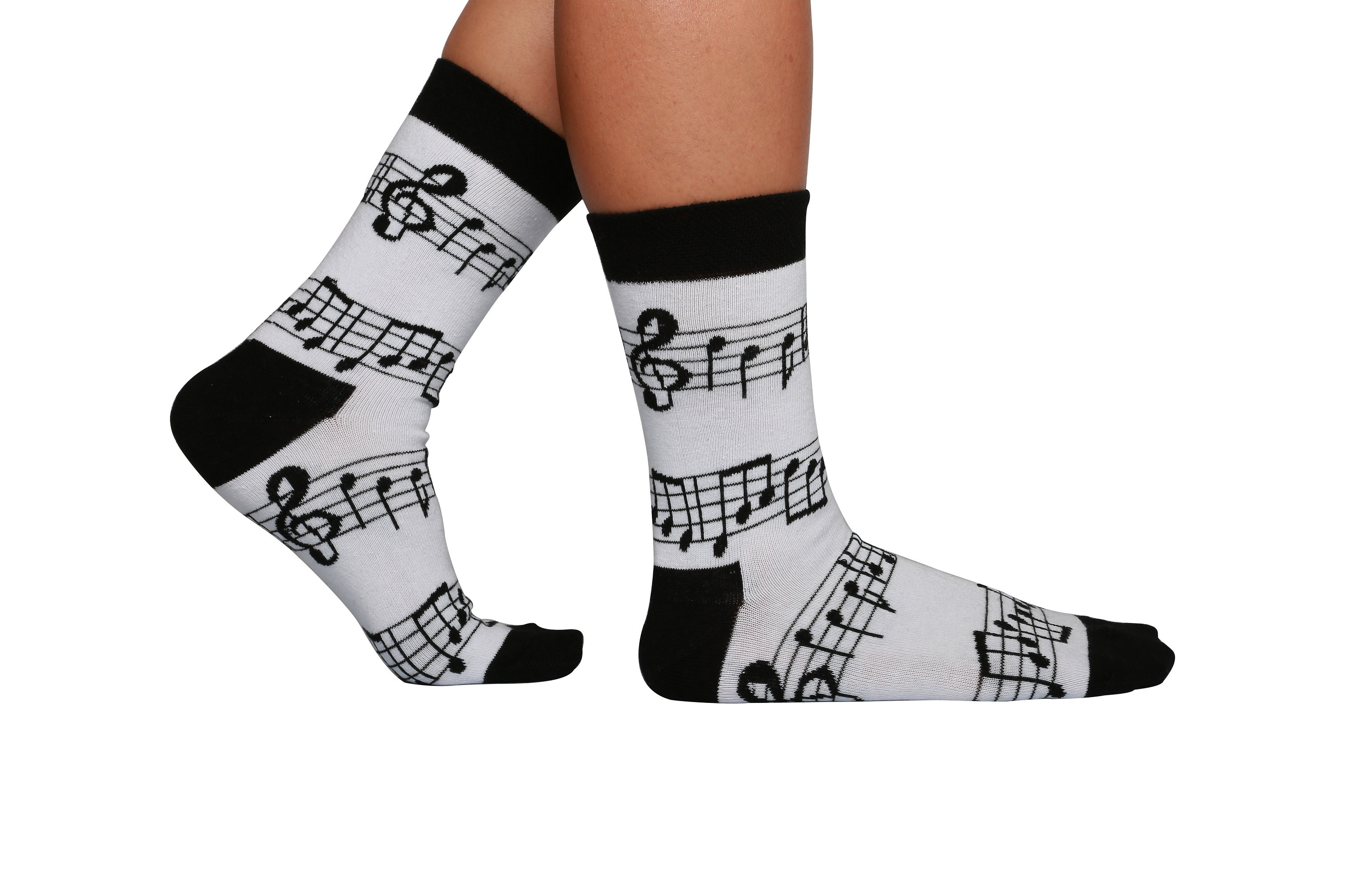 Music Treble Clef Socks | Music Lover | Unisex | Casual Socks | Crazy ...