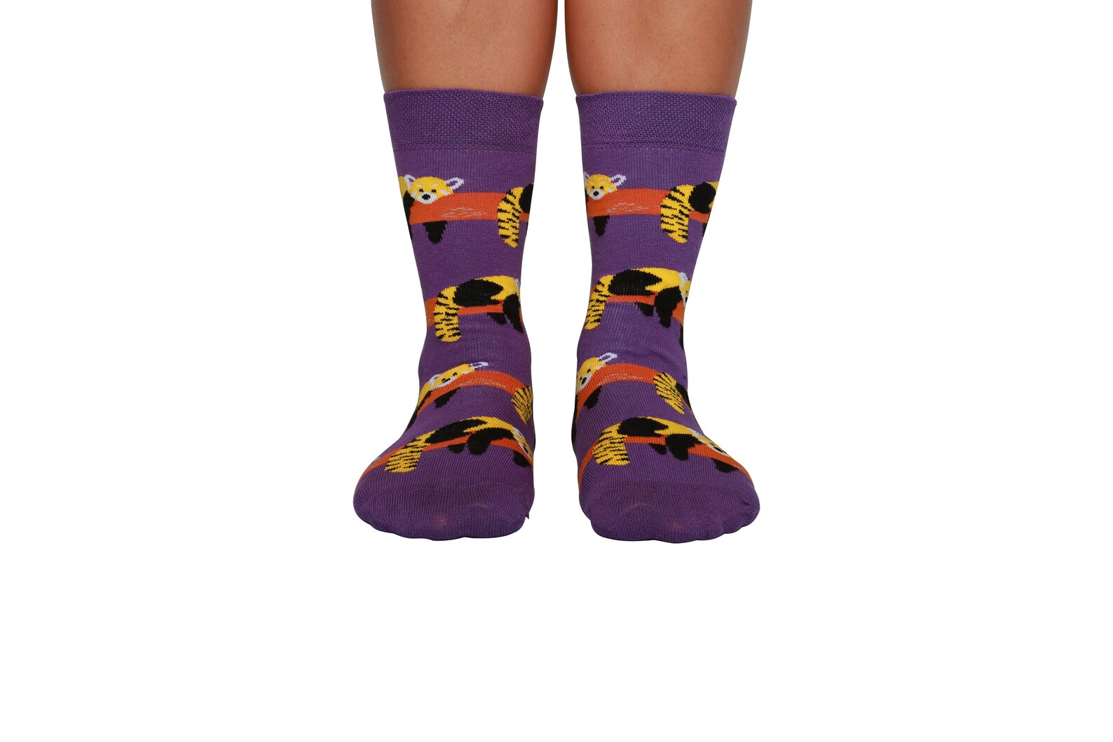 Fox Socks | Animal Lover | Purple Unisex Socks | Cute Socks | Gift ...
