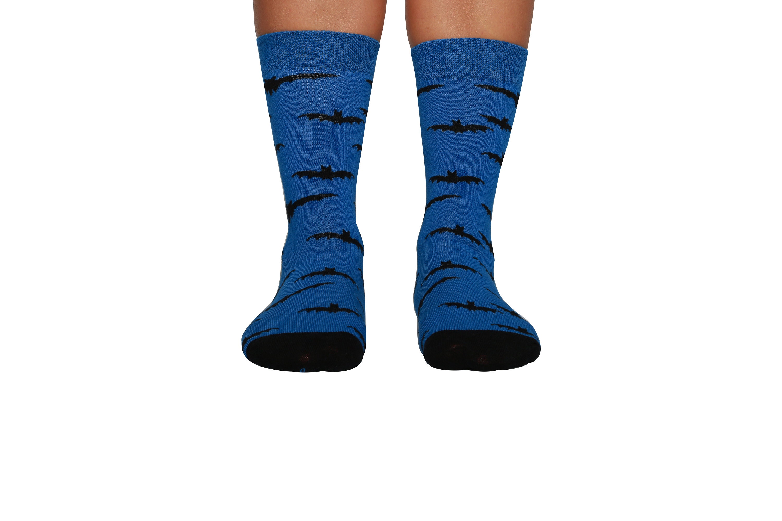 Blue Bat Socks Bat Gift Animal Socks Casual Funny Socks Crazy Socks ...