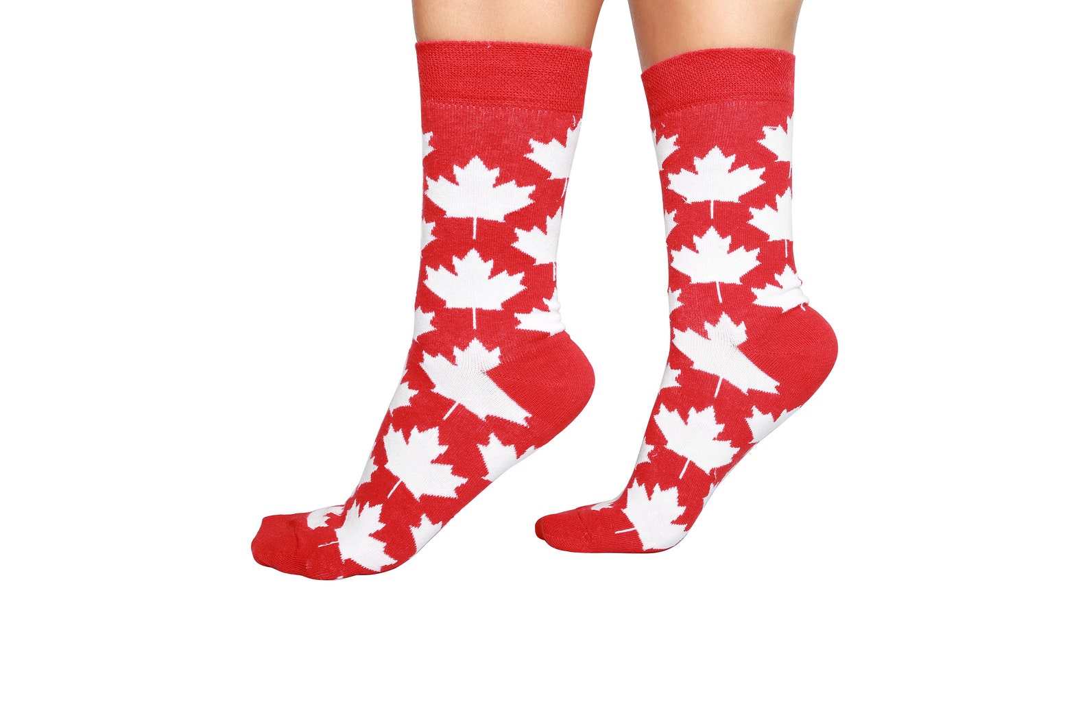 Canadian Maple Leaf Socks | Canada Socks | Leaf Socks | Funny Socks ...