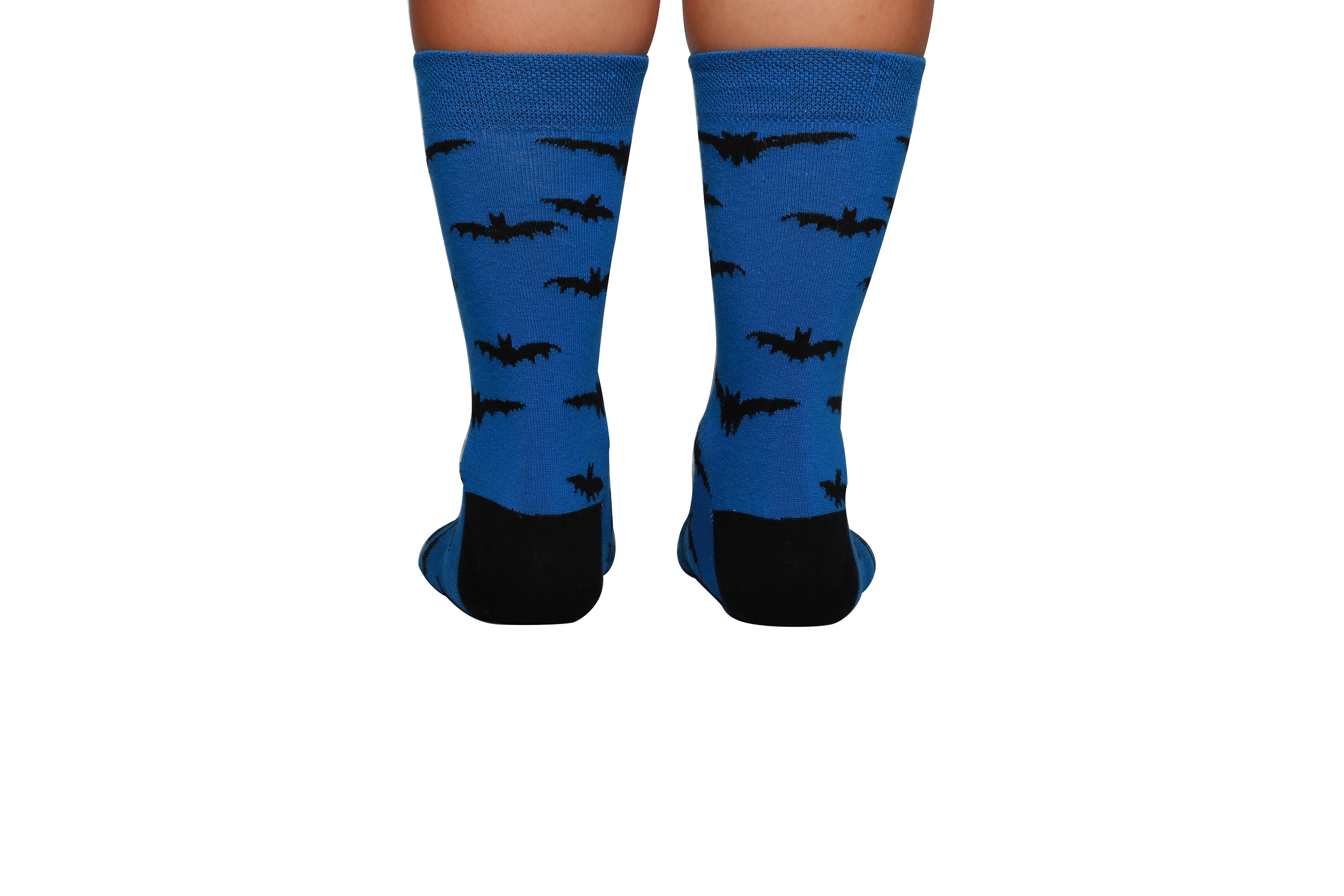 Blue Bat Socks Bat Gift Animal Socks Casual Funny Socks Crazy Socks ...