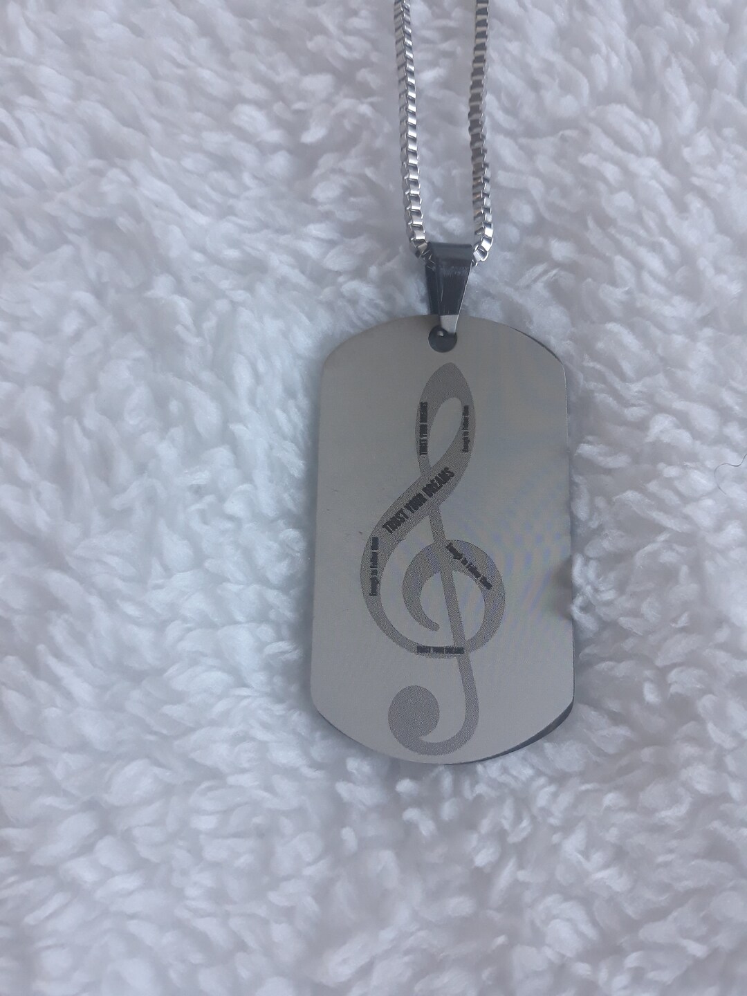 Music Note Gift for Her, Music Note Necklace, Music Note Gift for Him ...