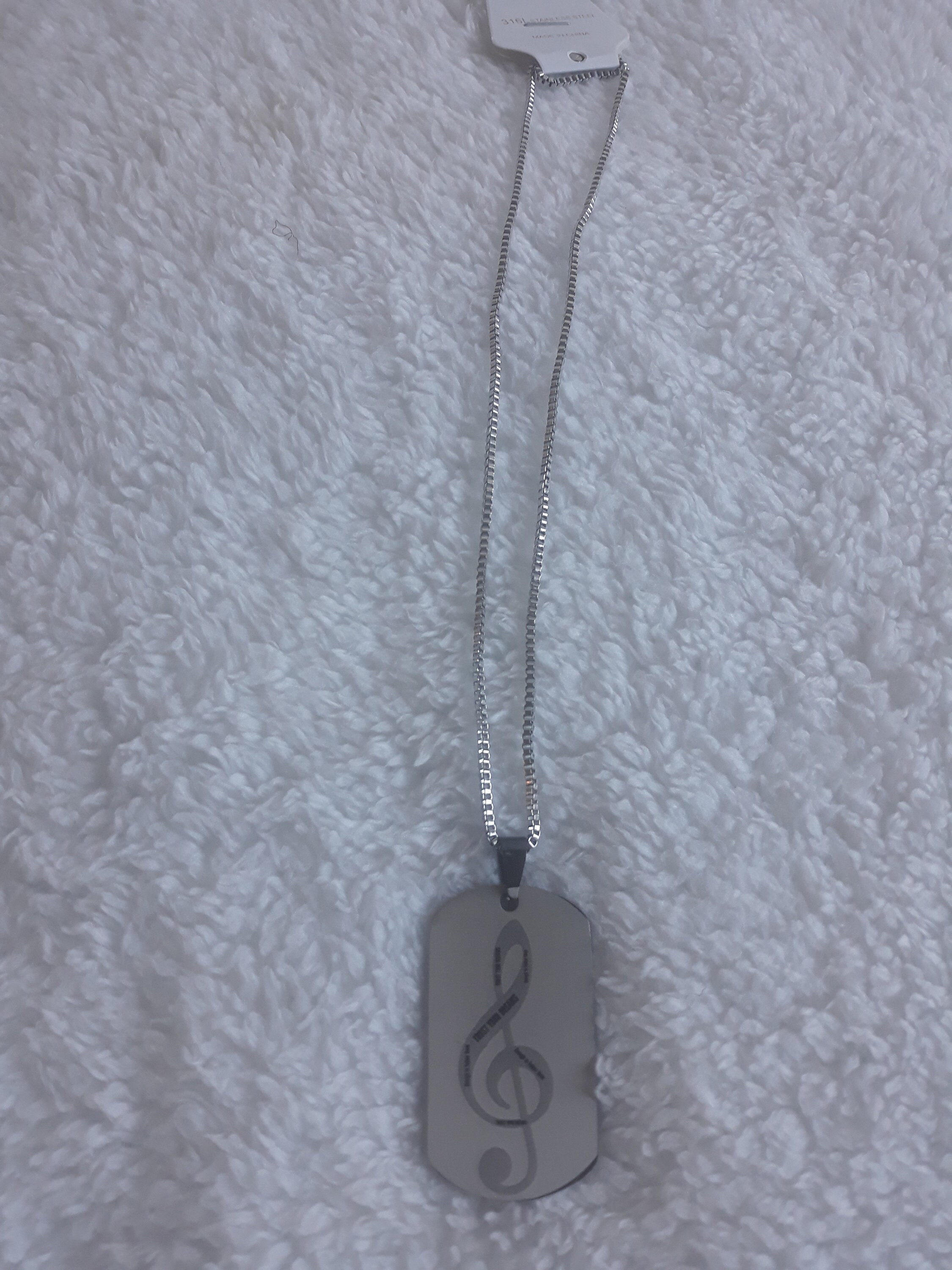 Music Note Gift for Her, Music Note Necklace, Music Note Gift for Him ...